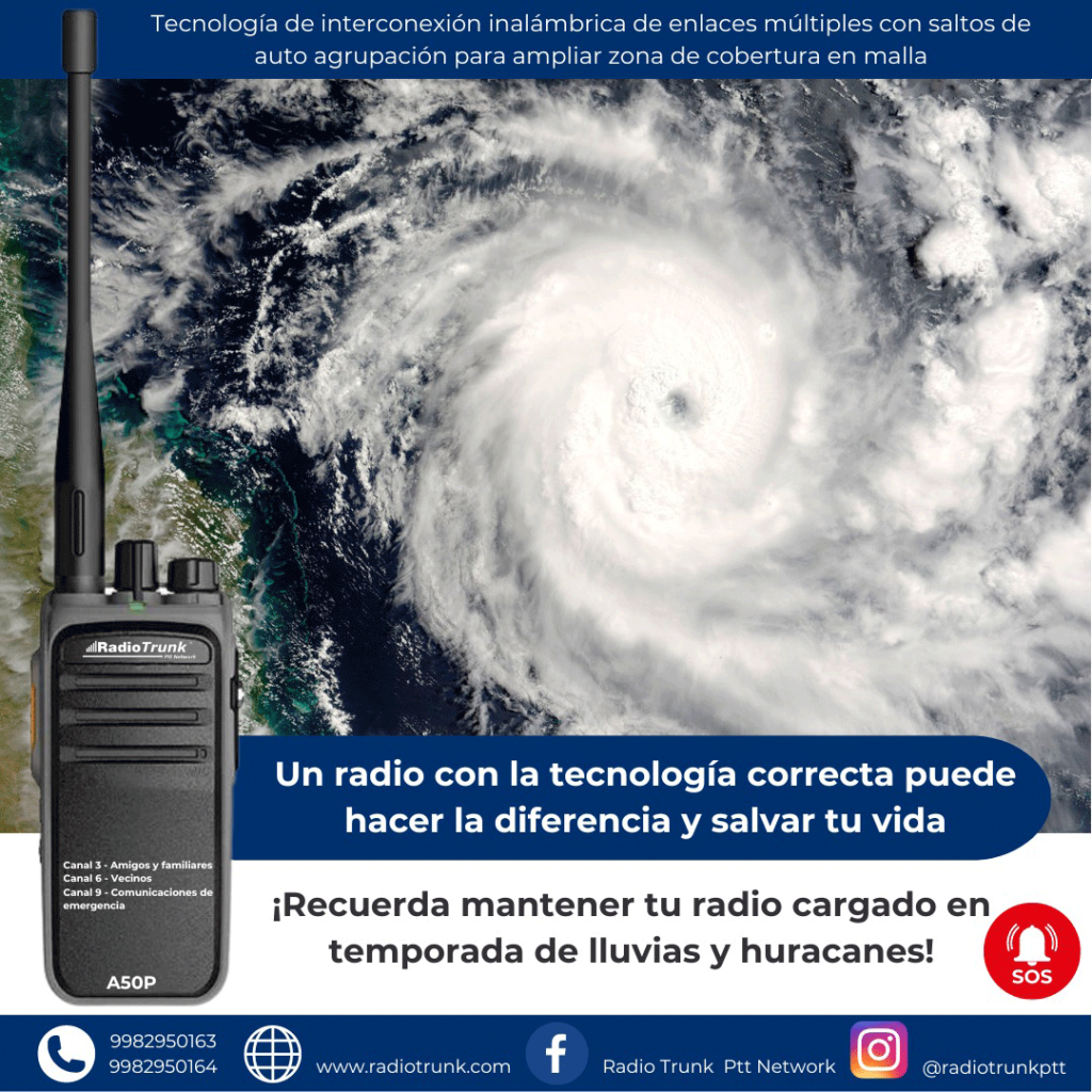 Radios para Emergencia – Radio Trunk